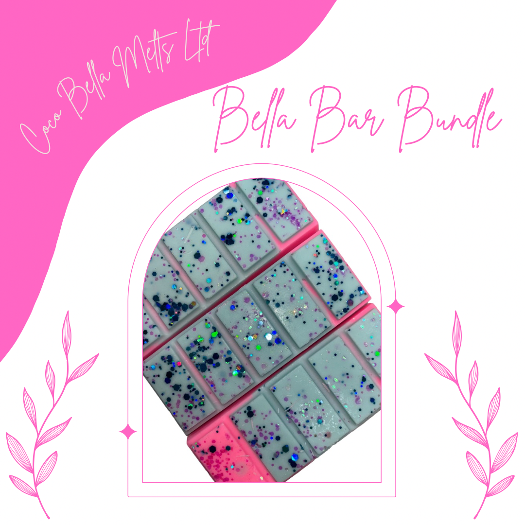 Bella Bar Bundle - 10 Random Snap Bars – Coco Bella Melts LTD