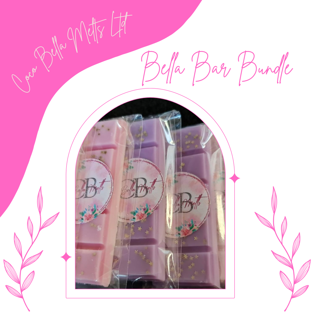 Bella Bar Bundle - 10 Random Snap Bars – Coco Bella Melts LTD